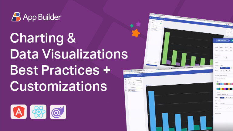 App Builder Charting And Data Visualizations Best Practices Customizations For Angular Blazor