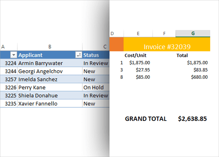 Excel Library Component Javascripthtml5 And Jquery Ignite Ui