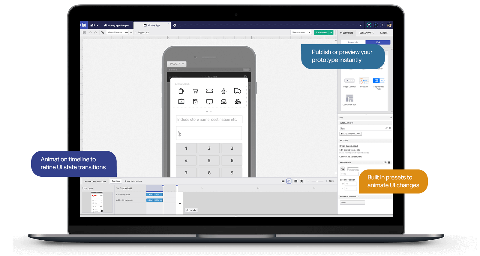 Indigo Design Desktop | Design to Code | UX Prototyping Tool for Designers | Infragistics