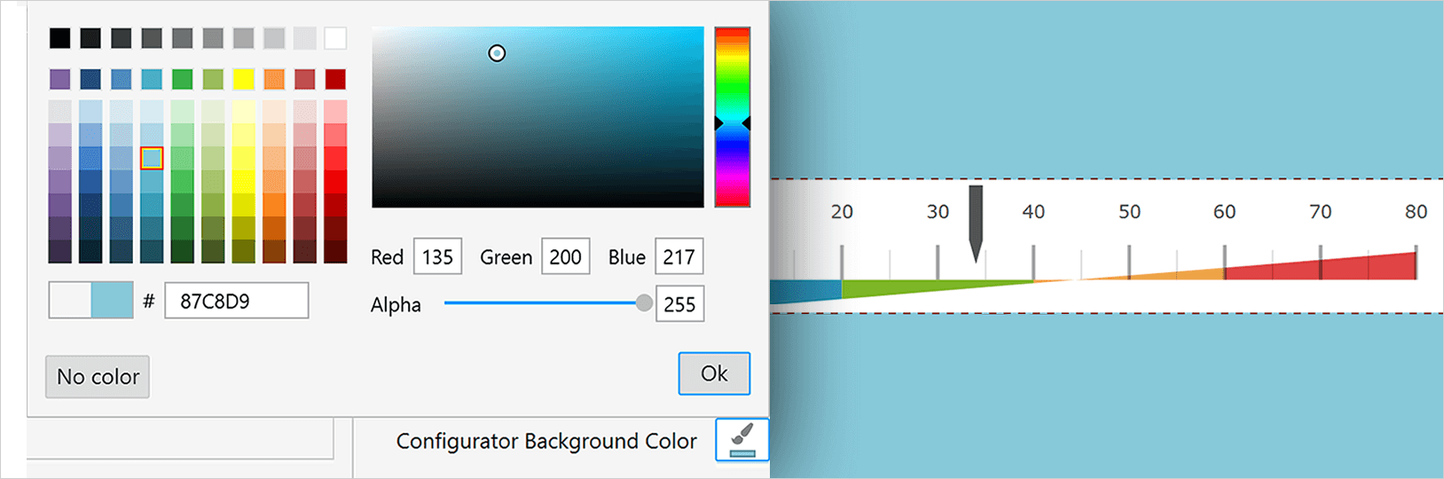 Linear Gauge Component Wpf Ultimate Ui