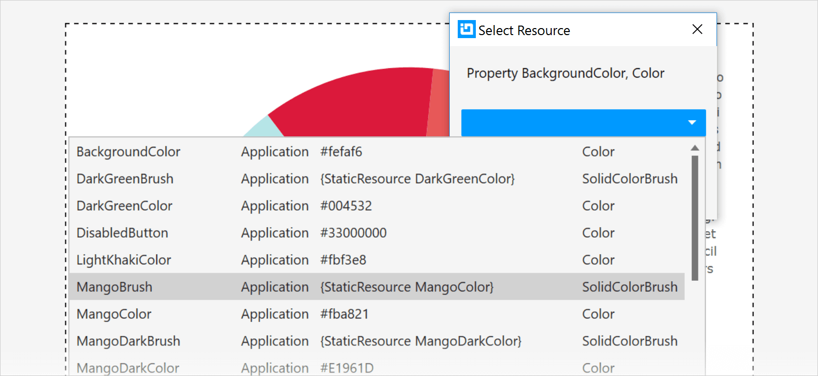 Pie Chart Component Wpf Ultimate Ui