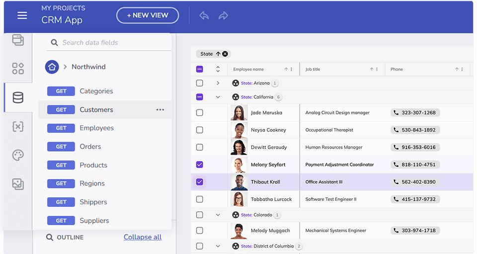 Data-Rich App Experiences In Low-Code App Builder™ | Features