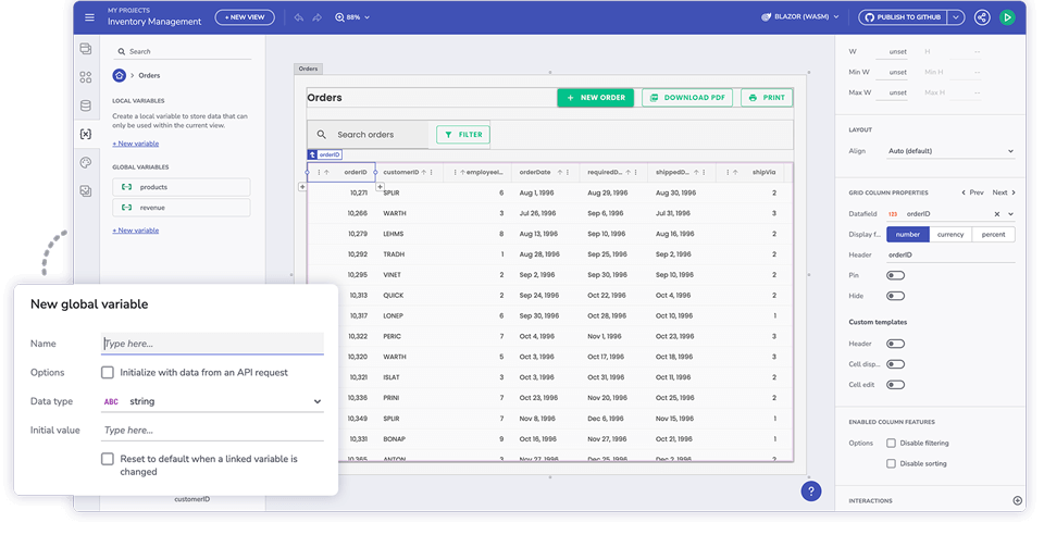 Blazor App Builder With Instant Code Generation – App Builder Blazor App Builder With Instant Code Generation – App Builder