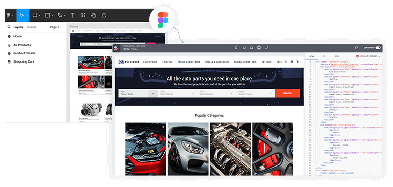 Figma to Web Apps Integration