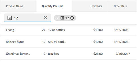 Angular Data Grid | Ignite UI Table Controls for Angular Applications | Infragistics